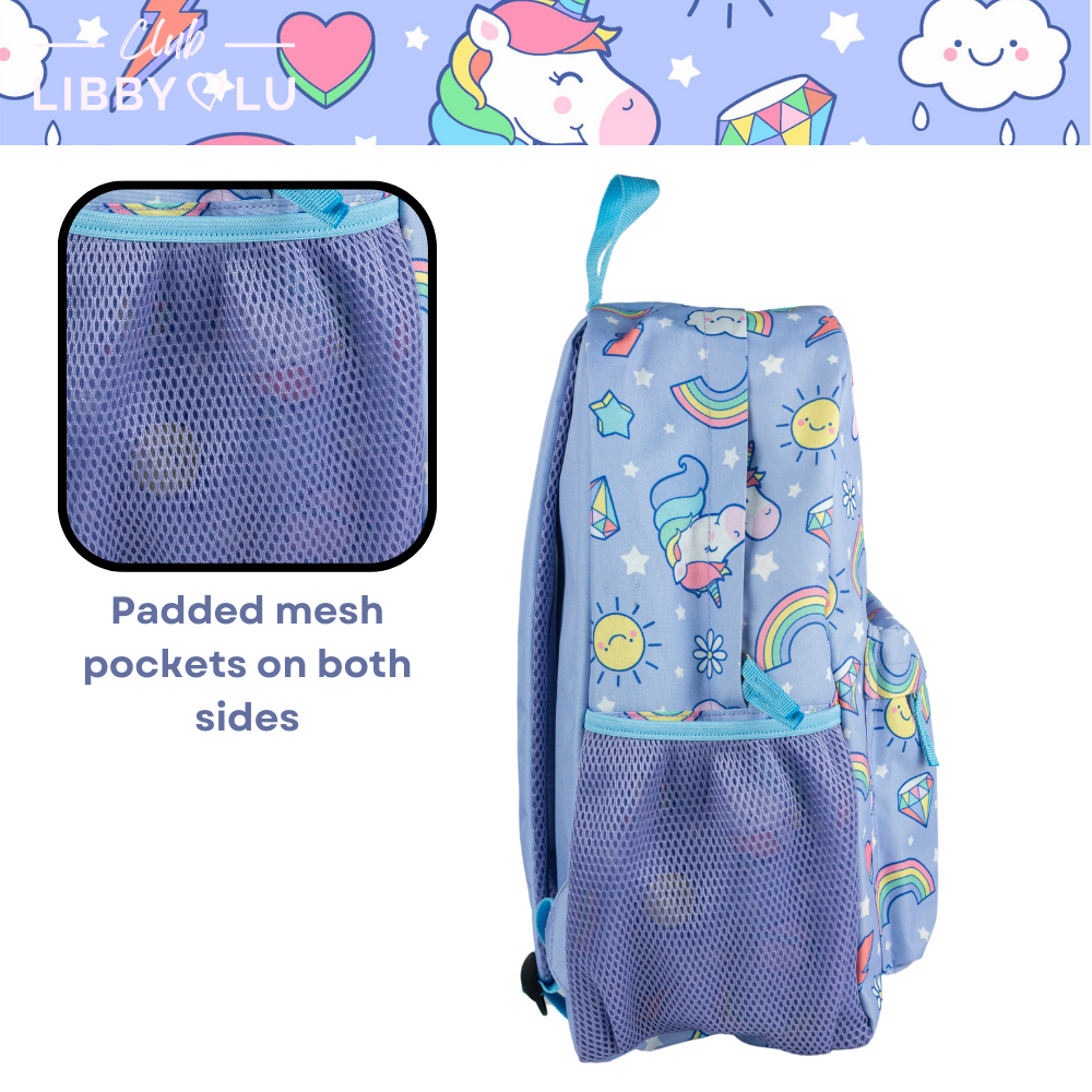 Lilac Unicorn Backpack for Girls, 16 inch – Shop Club Libby Lu