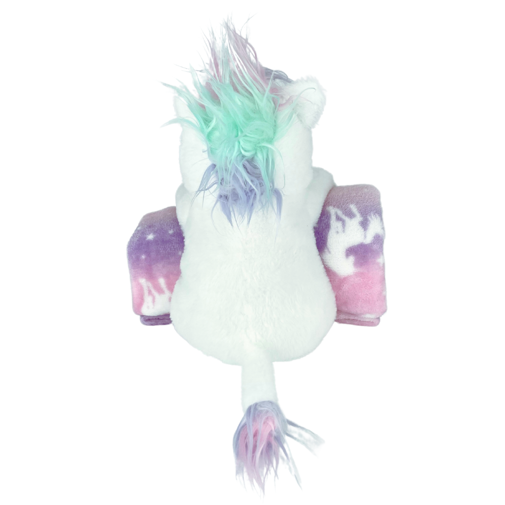 Unicorn Throw Blanket and Stuffed Animal Gift Set for Girls, Butter So ...